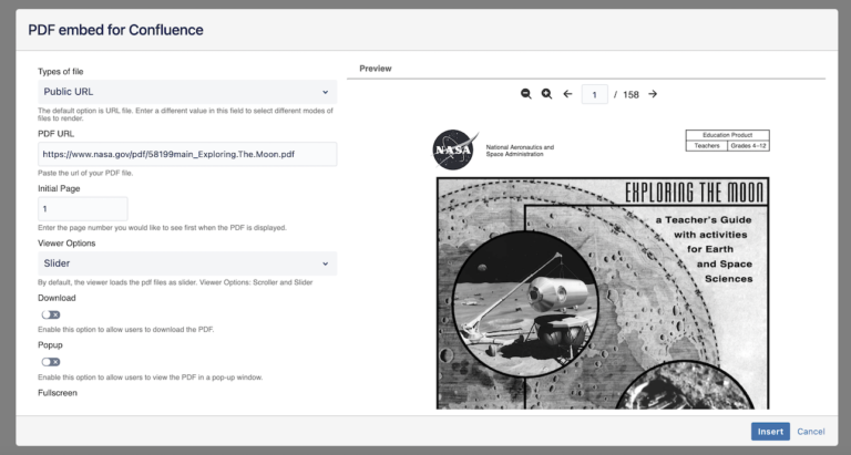 PDF Files for Confluence that look great
