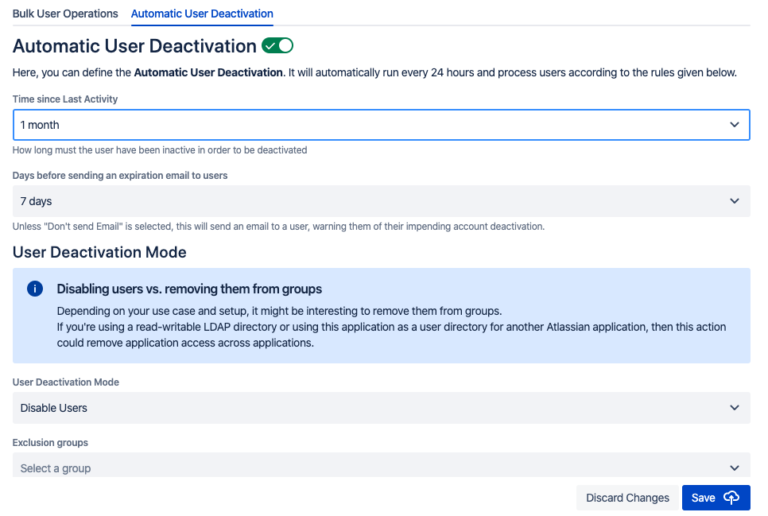 How to Deactivate Jira Users in Data Center - resolution Atlassian Apps