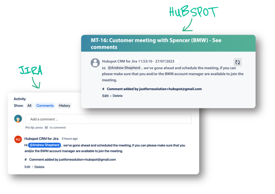 HubSpot for Jira - resolution Atlassian Apps